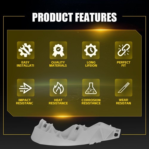 Front LH Bumper RH Bracket Kit For 2007-2015 Infiniti G37 G35 G25 Q40 ...