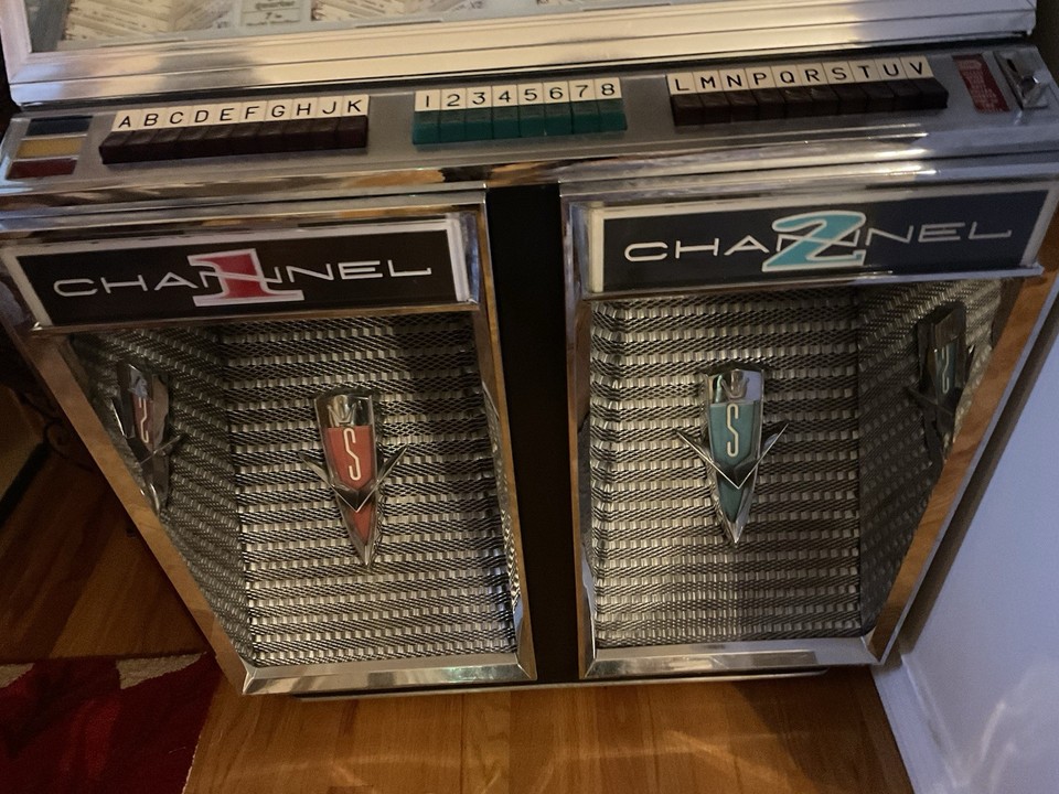 Vintage 1959 Seaburg Jukebox Pristine Condition W/Original Records | eBay