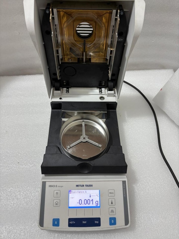 METTLER TOLEDO HB43-S Halogen Classic Plus Moisture Analyzer | eBay