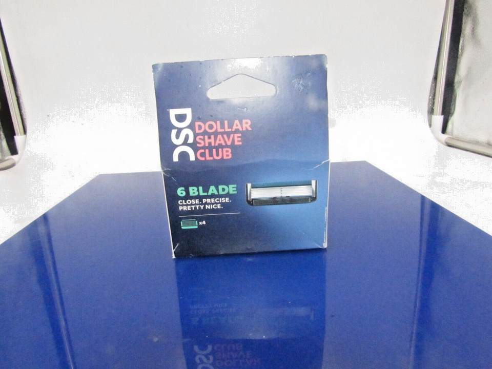 Dollar Shave Club 6 Blade Cartridge Razor - 4 Pack New In Box ...