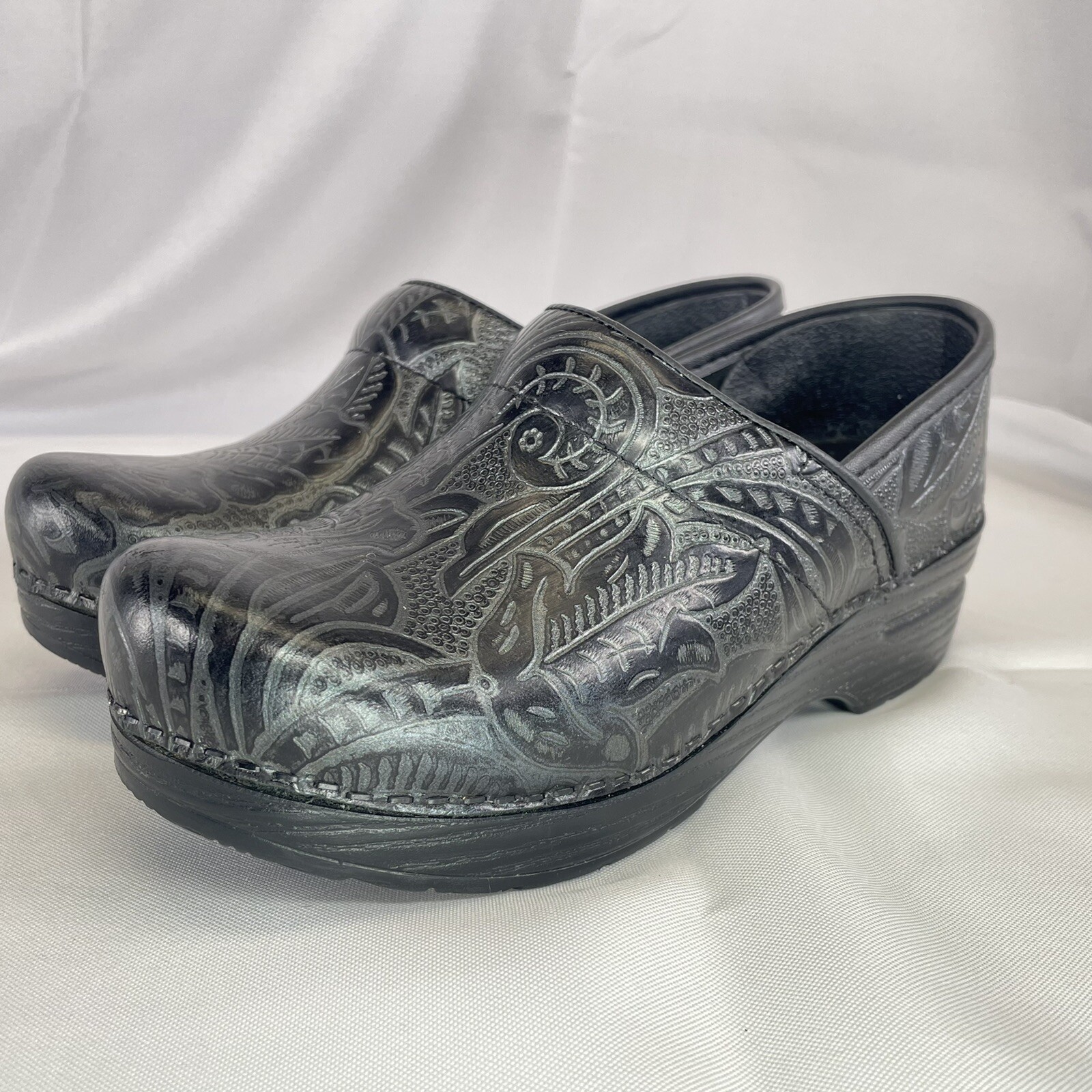 Dansko Professional Tooled Leather Comfort Clog EU36 … - Gem
