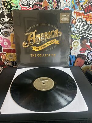 AMERICA 50th Anniversary: The Collection 2LP VG++ VINYL in Shrink w ...