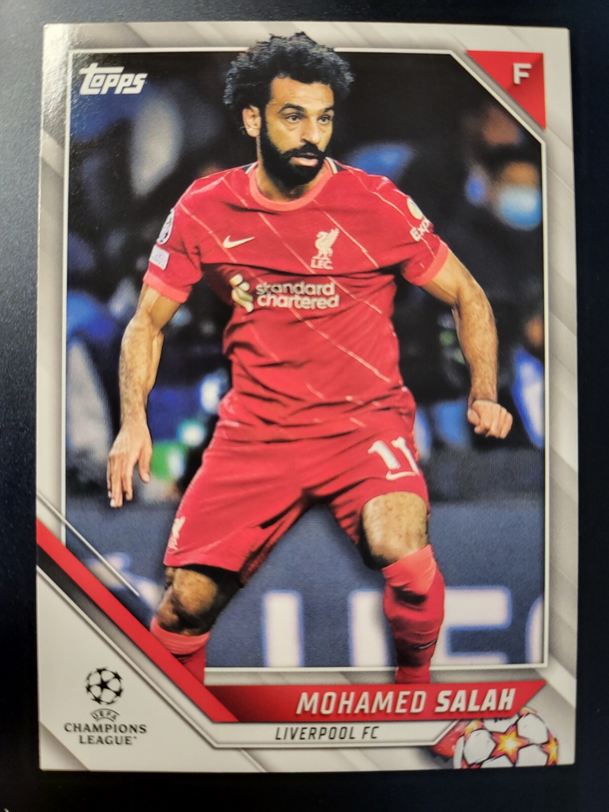 2022 Topps Champions League Mohamed Salah card #18 | eBay