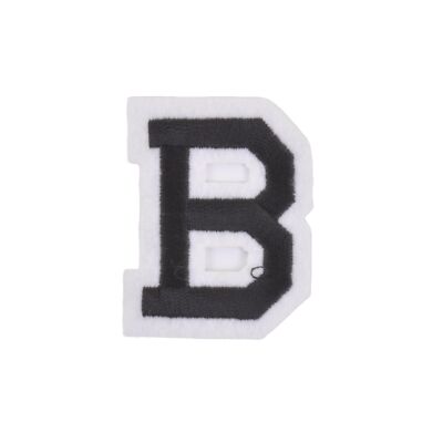 Varsity Letter B Iron On Patch/Badge/Applique/Transfer A-Z Alphabet ...