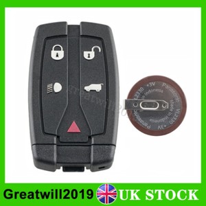 5 Button For Land Rover Freelander 2 Remote Key Fob Case Repair Battery ...