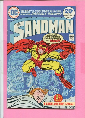 THE SANDMAN # 1 - JACK KIRBY ART/JOE SIMON SCRIPT - ND & VERY SCARCE IN ...