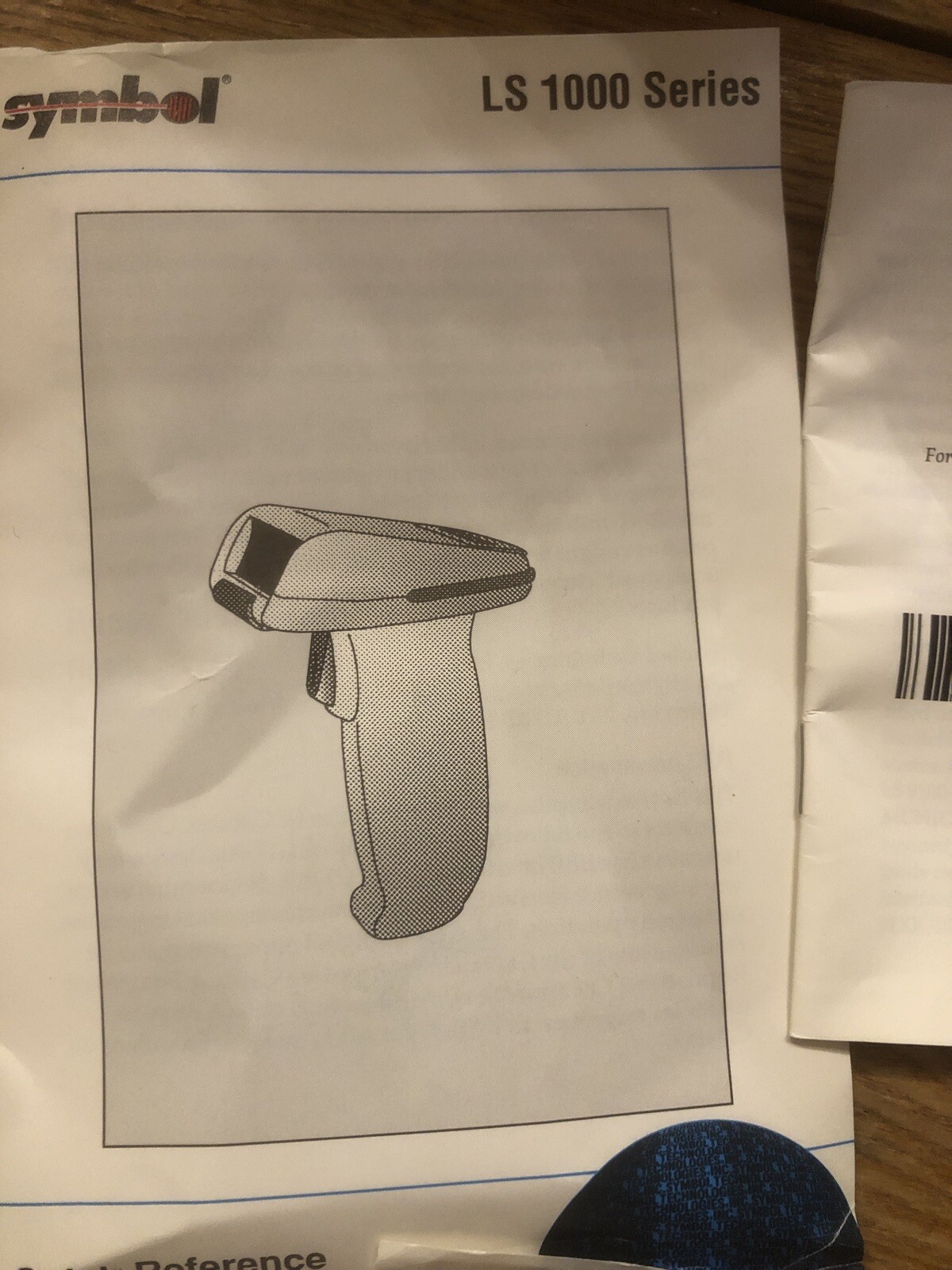 Symbol+Spark+Ls1004-i100+Barcode+Scanner+With+St180 for sale online | eBay