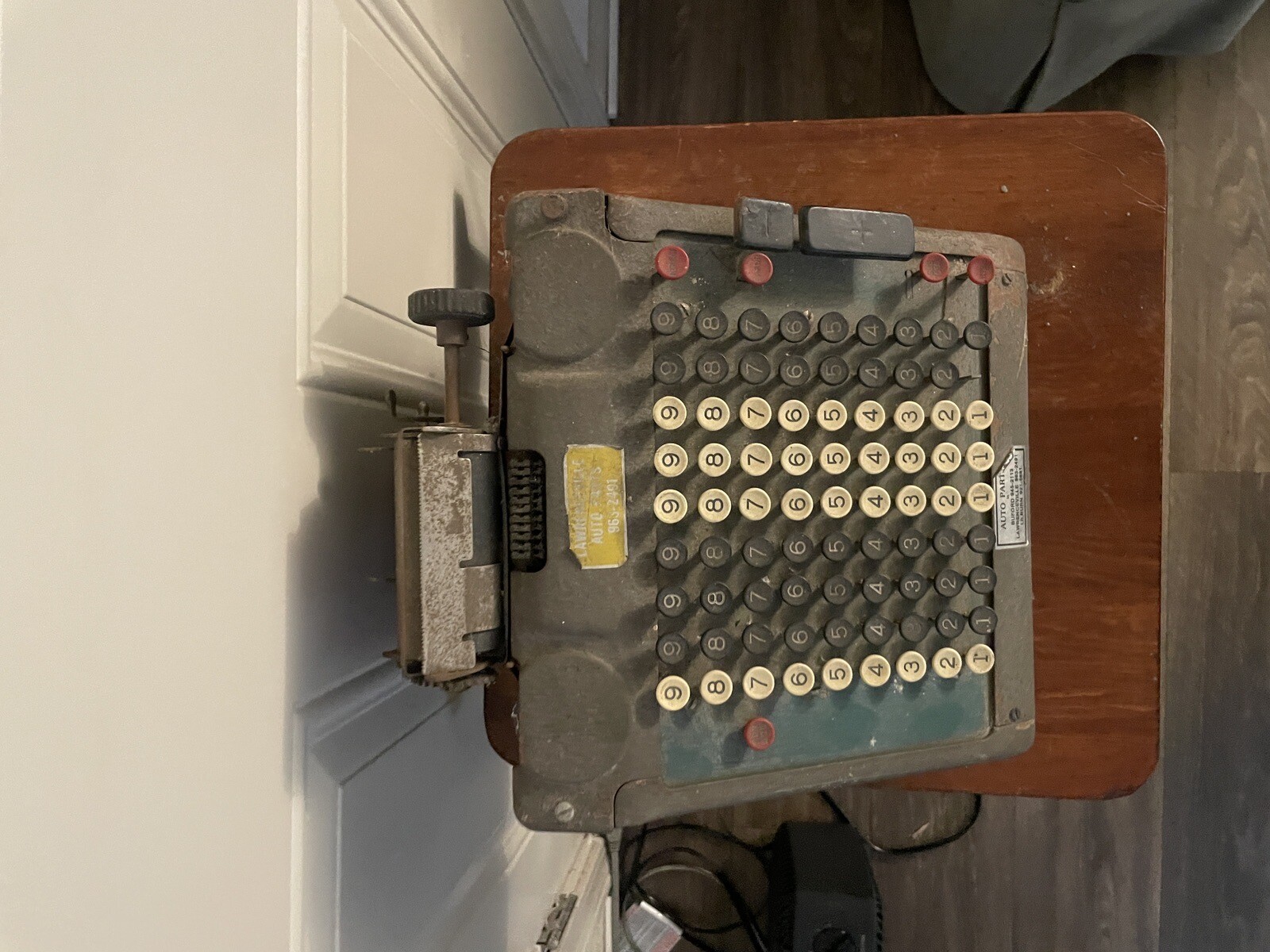 Vintage Monroe Adding Machine Calculator 1950s | eBay