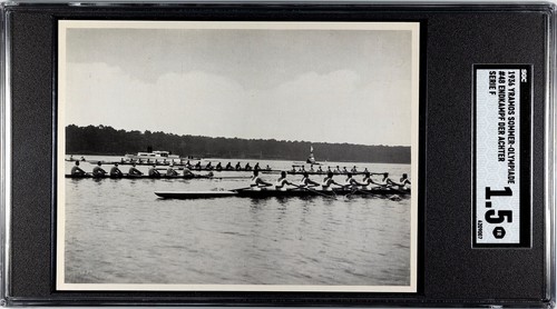 SGC 1.5 1936 Yramos #48 Rudern-Achter USA Rowing Boys in the Boat RARE ...