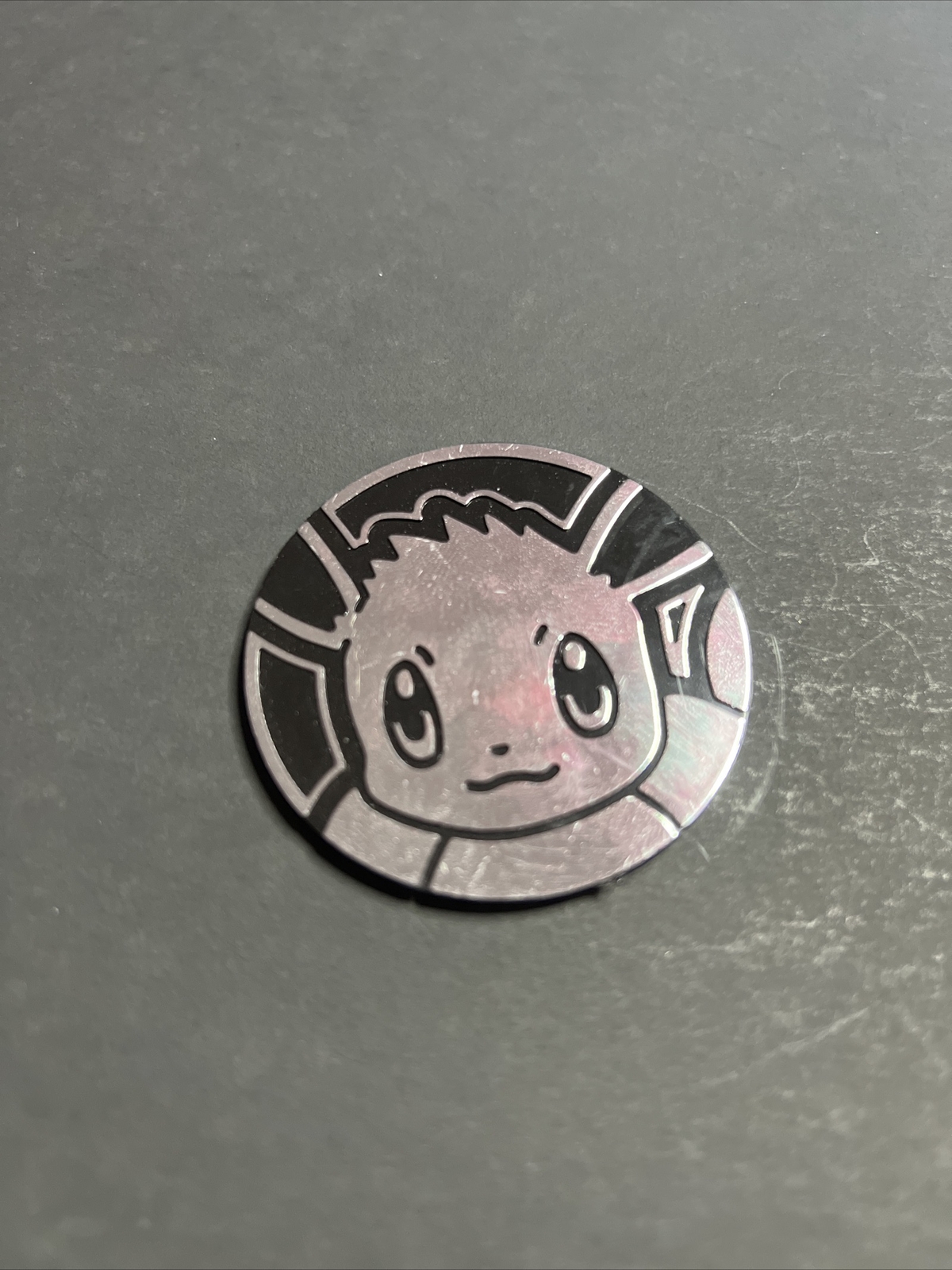 Pokemon TCG - Eevee JUMBO Coin - Authentic - Silver | eBay