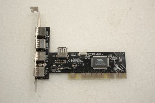 VIA Vt6212l PCI USB 2.0 Card 4 External 1 Internal for sale online | eBay