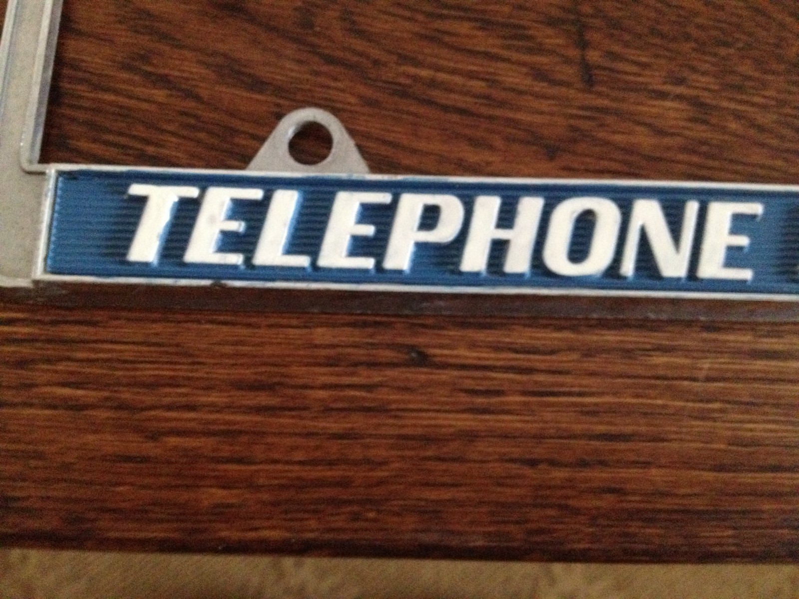 Vintage Bell Telephone License Plate Frame Telephone Pioneers | eBay