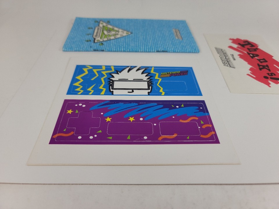 Nintendo Power NES Controller Unused Overlay Stickers *READ BELOW* | eBay