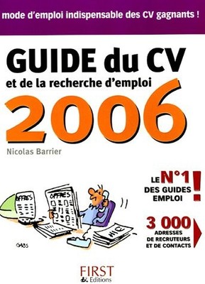 Guide du CV et de la recherche d'emploi, Nicolas Barrier et Gabs | eBay