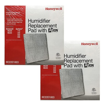Honeywell HC22E1003 (2-Pack) - Humidifier Water Panel with AgION ...