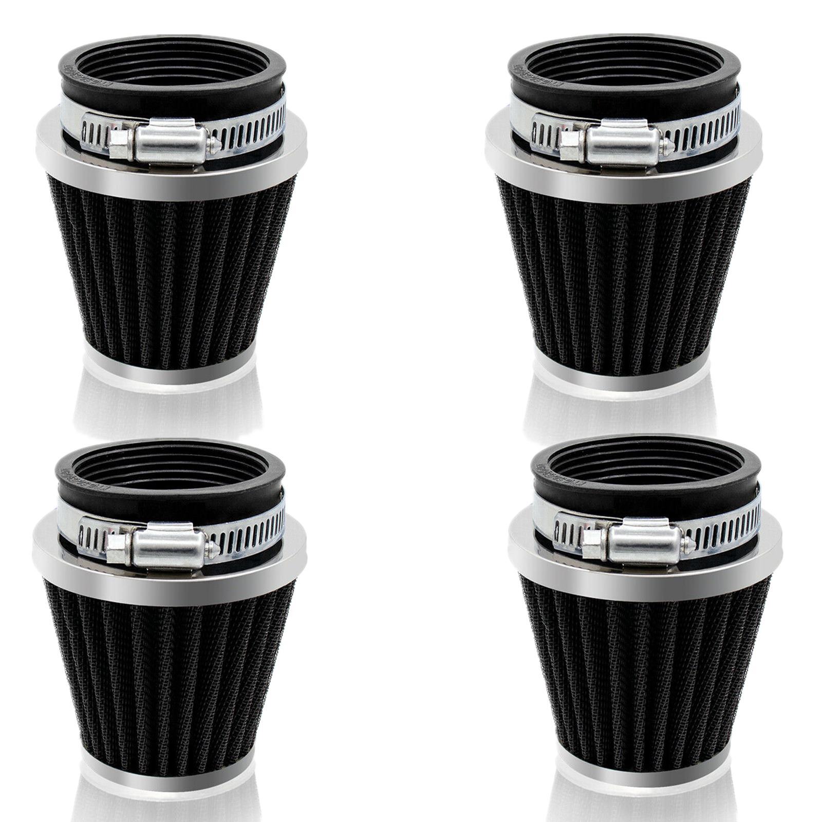 4x 54MM Air Filter POD Filters fits Kawasaki KZ KZ750 KZ1000 KZ1100 ...
