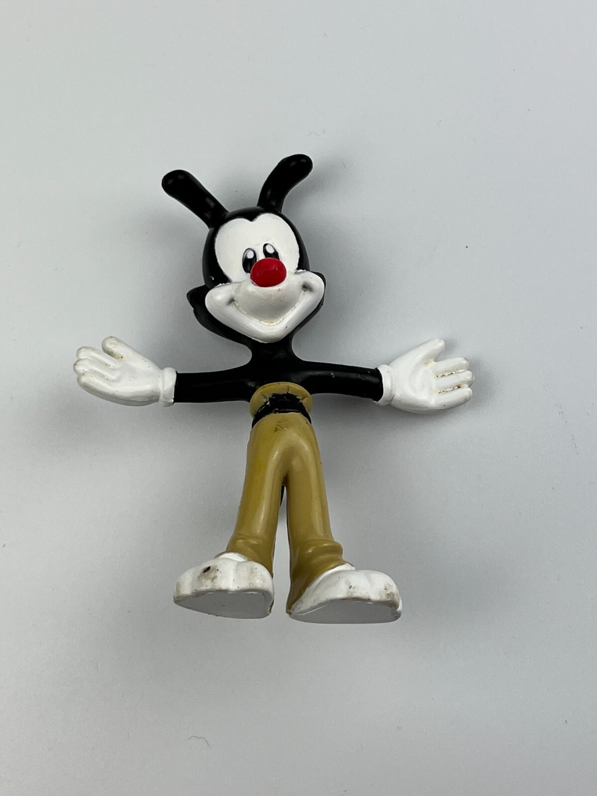 1998 Warner Bros Animaniacs Yakko Bendable PVC Figure Carls Jr Hardees ...