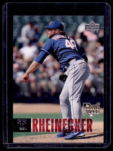 2006 Upper Deck John Rheinecker Texas Rangers #1203 1096 | eBay
