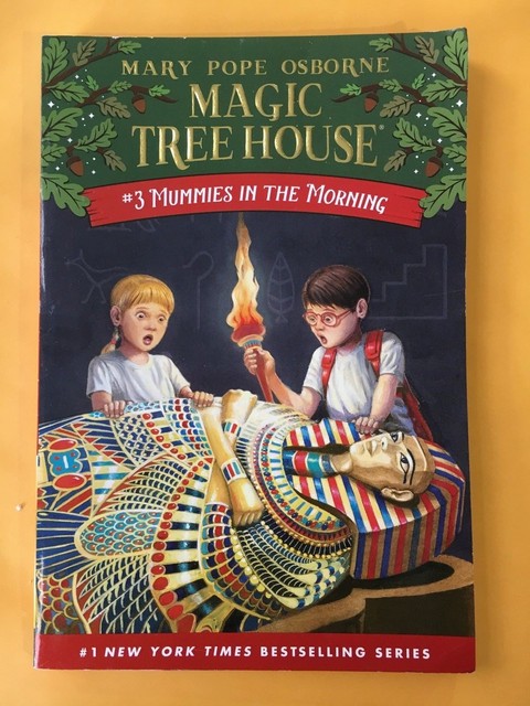 Magic Tree House Mummies in The Morning Book #3 Paperback Mary Pope ...