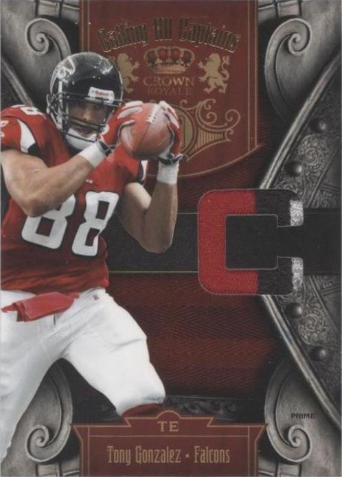 2011 Panini Crown Royale - Calling All Captains Tony Gonzalez #1 ...