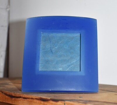 Curved Square Frame - Blue | eBay