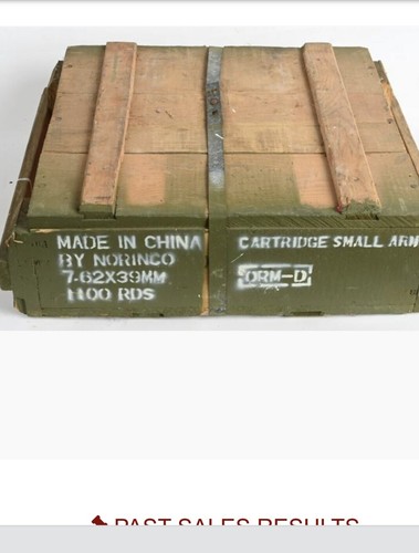Vintage Chinese Military Wooden Crate Green Ammunition / Ammo Box | eBay