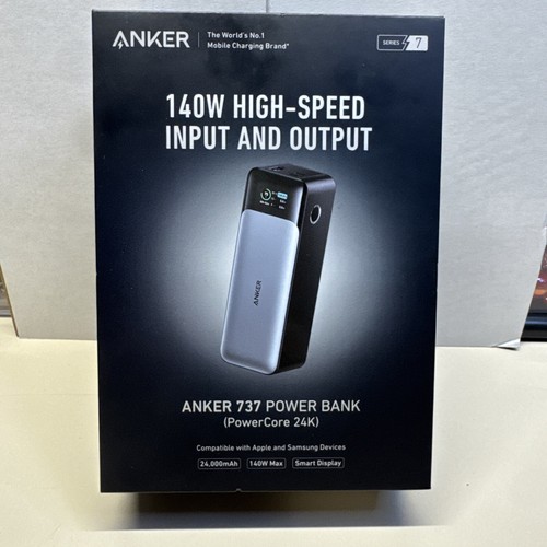 Anker 737 Portable Power Bank 140W 24000mAh Battery Pack Charging Smart ...
