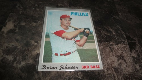 1970 TOPPS # 125 DERON JOHNSON BASEBALL CARD | eBay