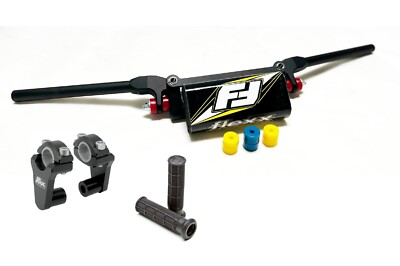 Fasst Flexx 15 Quad Handlebars Yellow Rox 2" Riser Grips Suzuki LTZ 250 ...