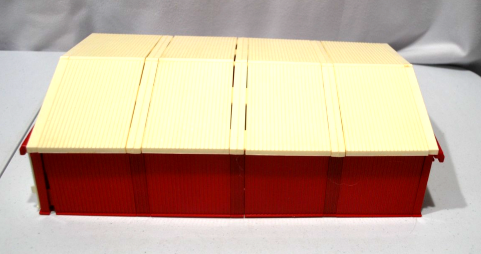 Vintage 1990 1/64 Scale Ertl Farm Country Machine Shed Set Incomplete ...