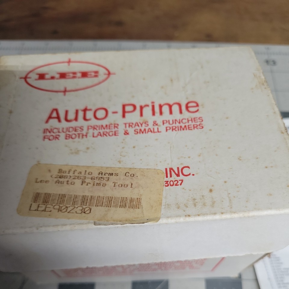 Lee Auto Prime Hand Priming Tool and powder dippers | eBay