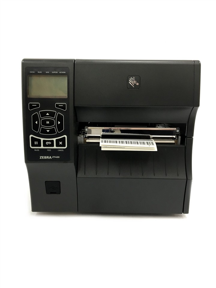 Zebra ZT420 B/W Thermal Label Printer 300 dpi (ZT42063-T010000Z) | eBay