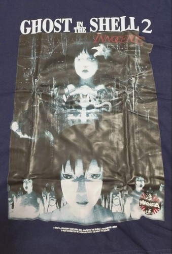 m14 GHOST IN THE SHELL Innocent T-Shirt Japan Anime Game Collector ...