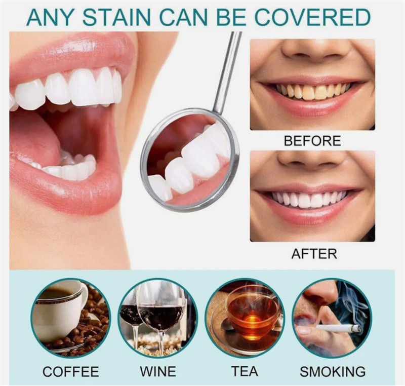 Tooth Paint Instant Whitening Paint for Teeth Teeth Whitening Gel Paint ...