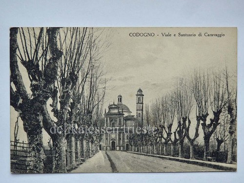 CODOGNO Lodi Santuario Caravaggio vecchia cartolina | eBay