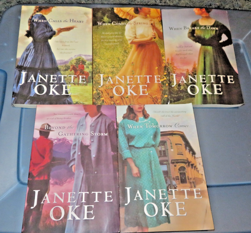 5 JANETTE OKE CANADIAN WEST BOOKS- BOOKS 1-3 & 5-6 | eBay