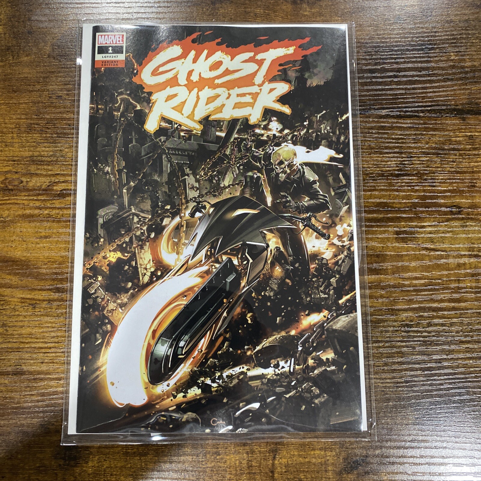 GHOST RIDER #1 * NM+ * CLAYTON CRAIN EXCLUSIVE TRADE DRESS VARIANT 🔥🔥🔥 ...