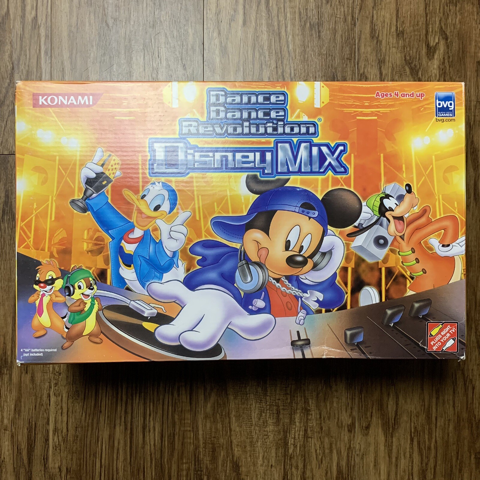 Disney Mix Dance Dance Revolution Dance Pad Plug into TV & Play #B1 for ...