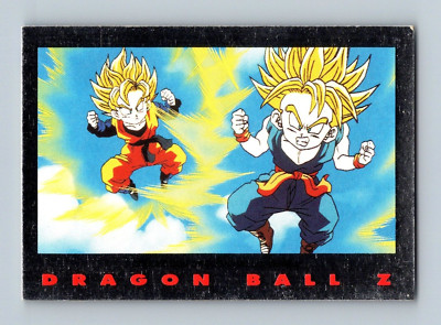 DragonballL Z Trunks & Goten Panini Serie 2 Silver Series Card 1989 ...