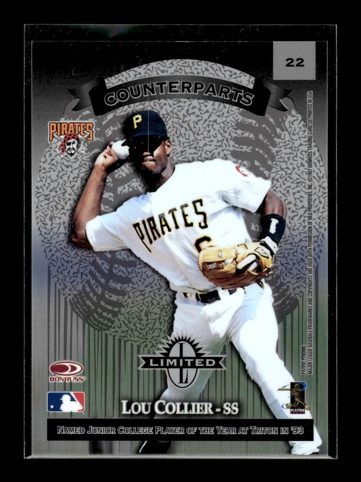 1997 Donruss Limited #22 Derek Jeter Lou Collier C (EX)(BAS) | eBay