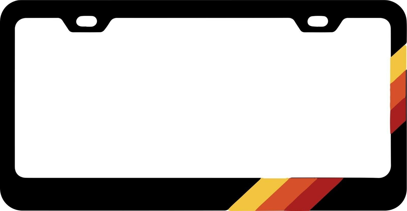 For Toyota Tacoma Tundra Avalon Tri 3 Color Car SUV License Plate Frame ...