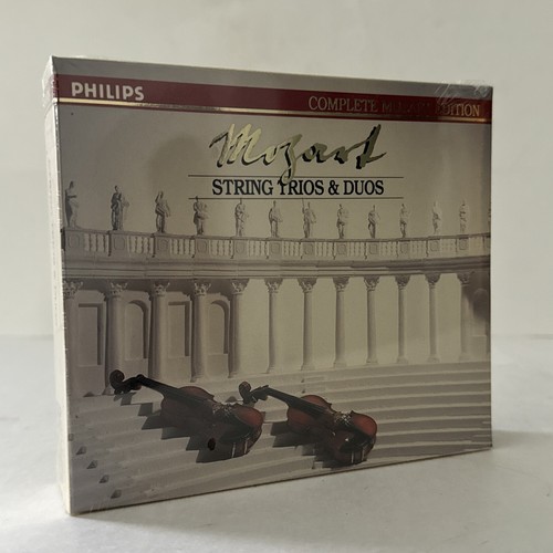 Mozart: String Trios & Duos (CD, Mar-1991, 2 Discs, Philips) for sale ...