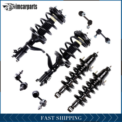 Front Rear For 03-11 Honda Element Shock Strut & Coil Springs Sway Bar ...