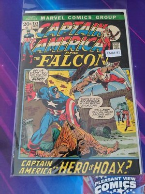 CAPTAIN AMERICA #153 VOL. 1 6.0 1ST APP MARVEL COMIC BOOK CM88-81 | eBay
