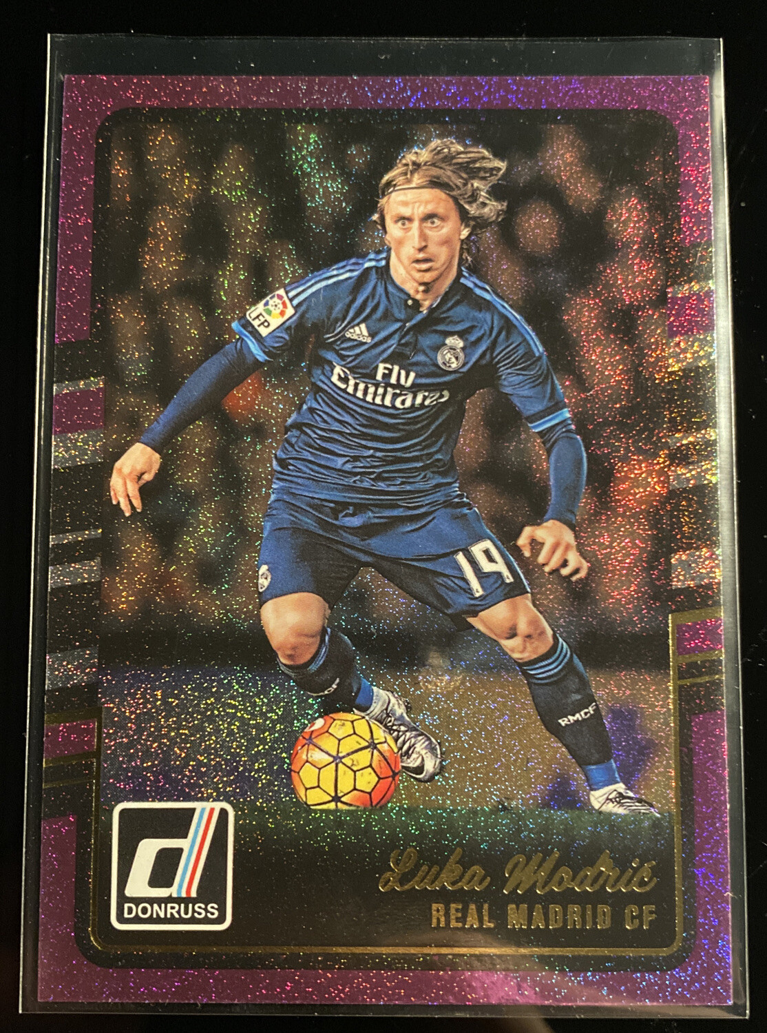 Luka Modric Purple Parallel Real Madrid Soccer 2016-17 Card | eBay