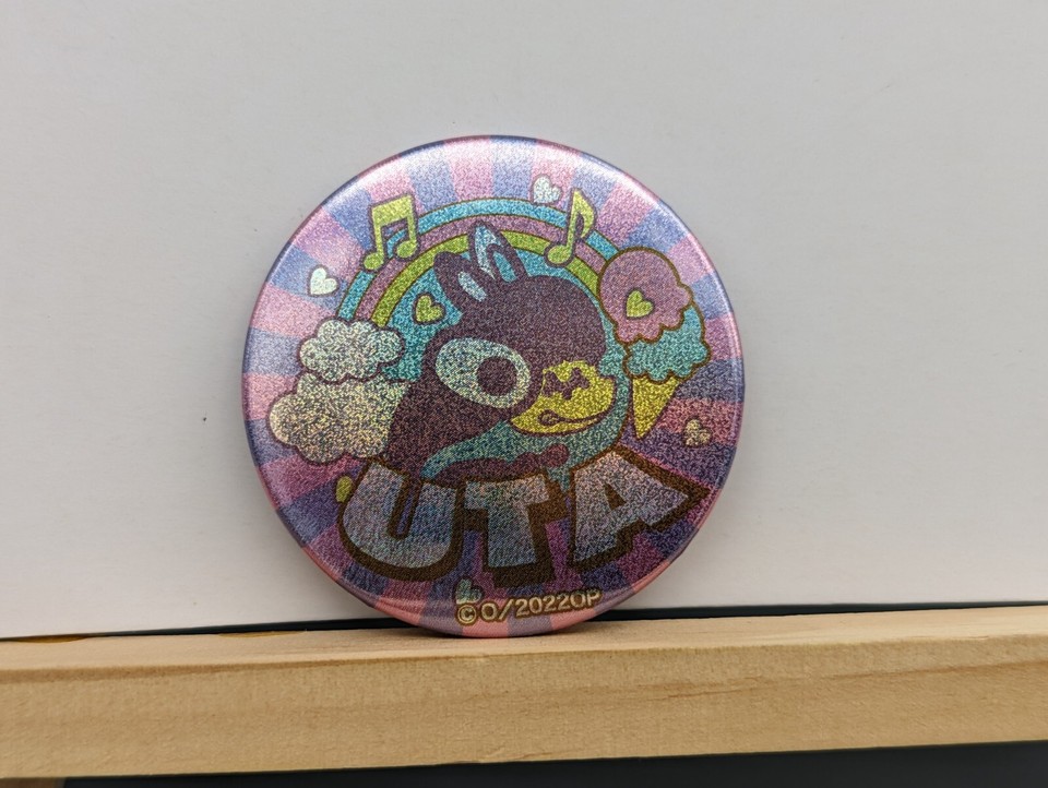 UTA LIVE "NEW GENESIS" Glitter Can Badge No.2 ONE PIECE FILM RED ...