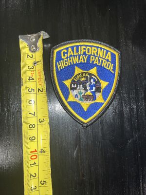 police patch CA California Highway Patrol Chips Mini Patch | eBay