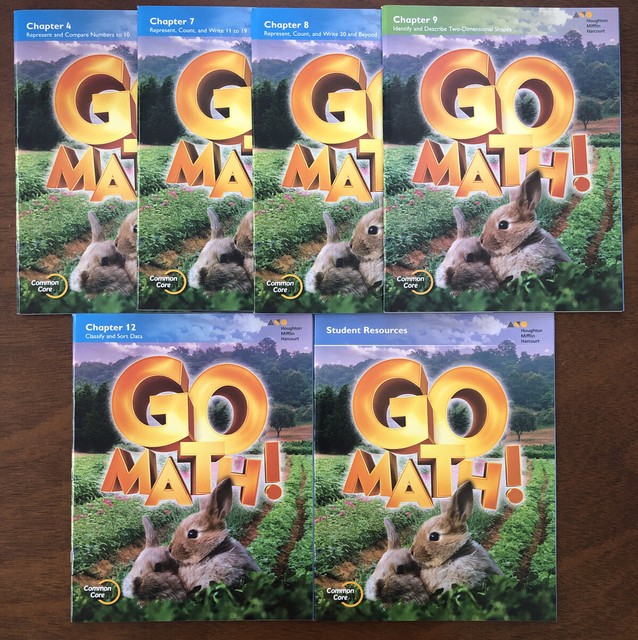 GO MATH Student Edition Kindergarten Chapters 4 7 9 12 Resource go-math-student-edition-kindergarten-chapters-4-7-9-12-resource