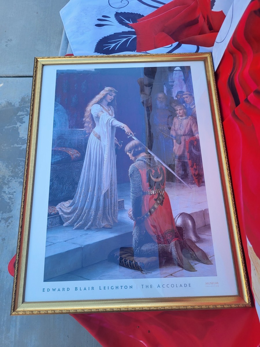 The Accolade Edmund Blair Leighton