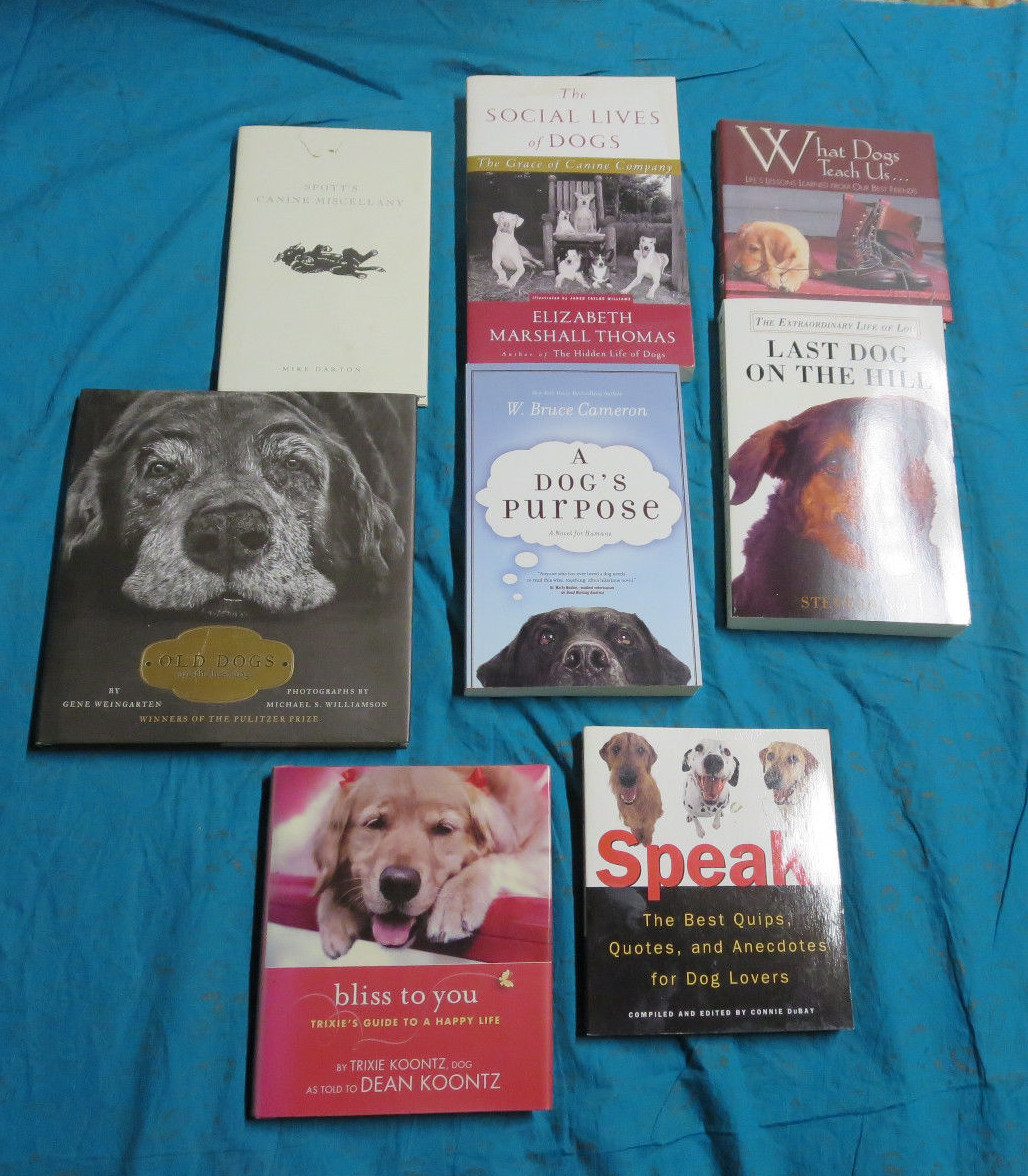 FICTION AND NON-FICTION DOG BOOKS FOR DOG LOVERS; GIFT QUALITY | eBay